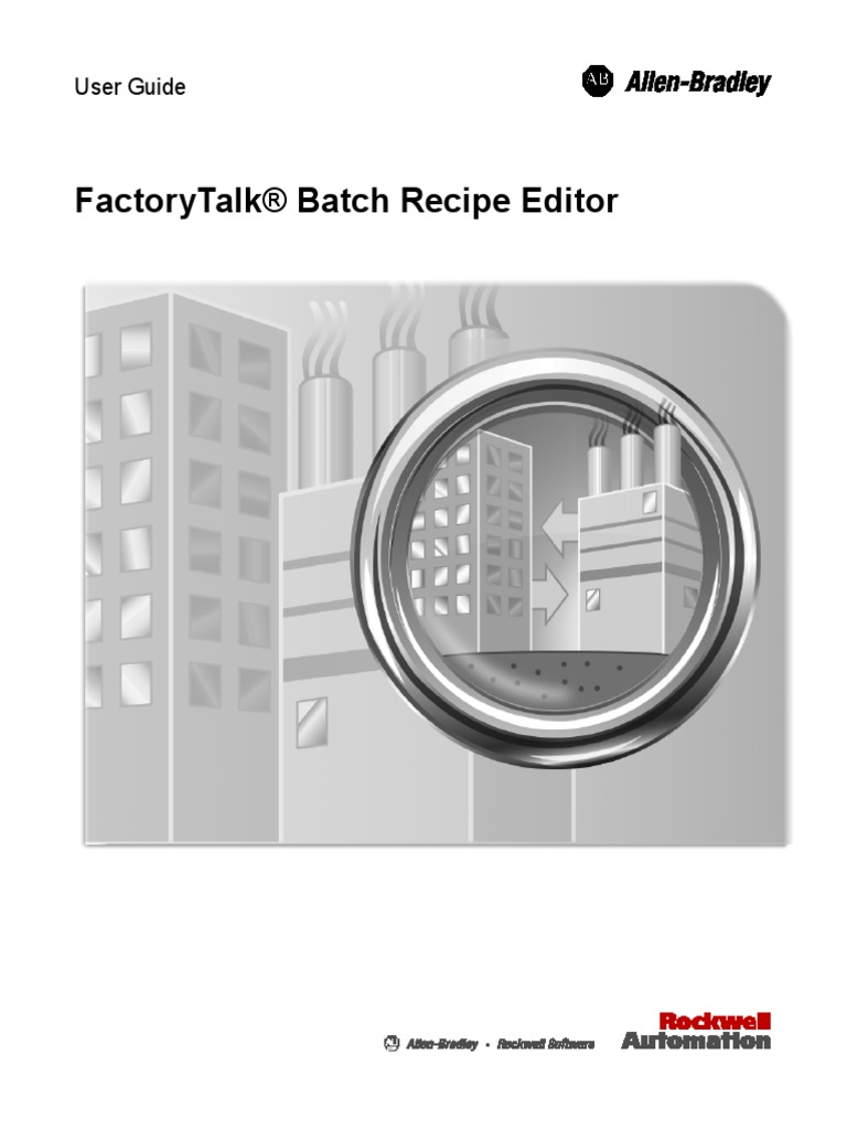2 FT Batch Recipe Editor User Guide | PDF | Parameter (Computer Programming) | Automation