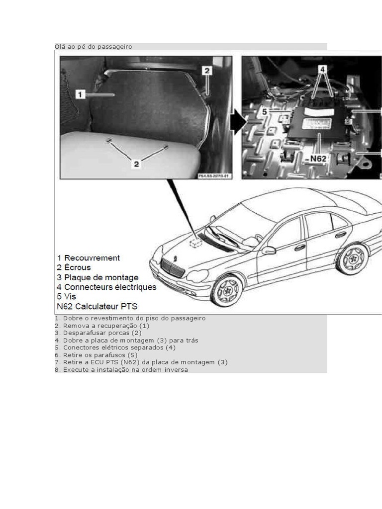 Mercedes Benz Parktronic System-2 | PDF