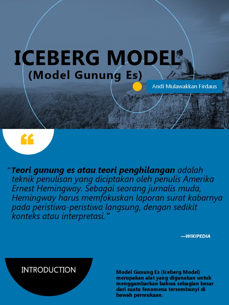 Iceberg Model | PDF