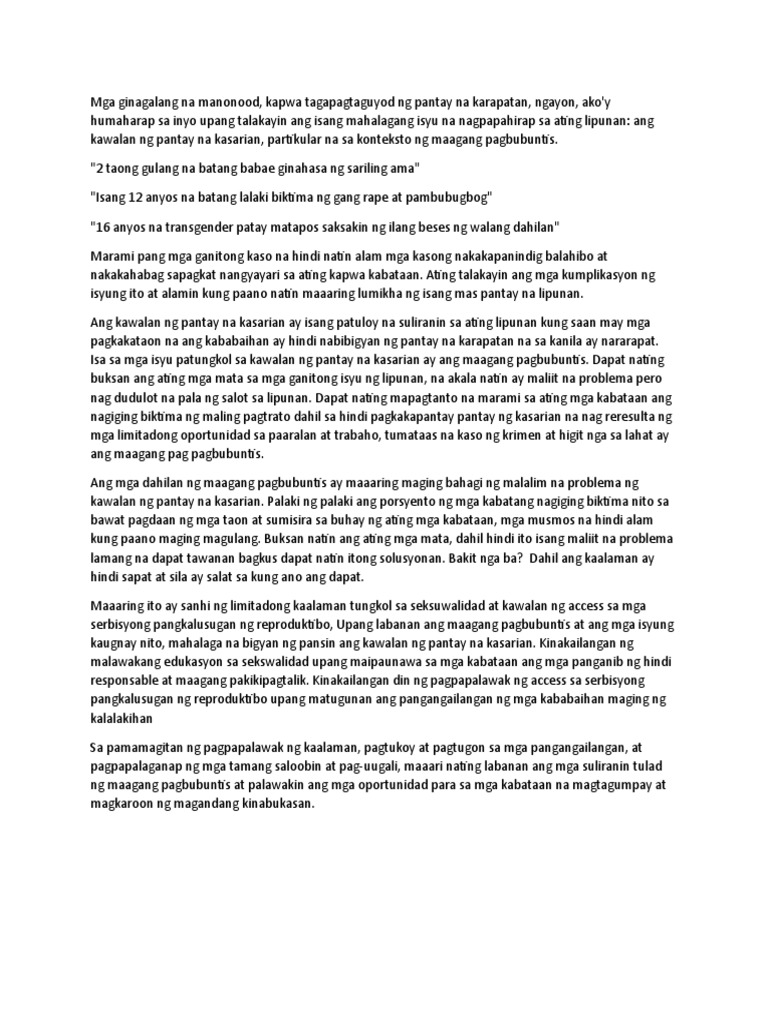 oratorical speech revise | PDF