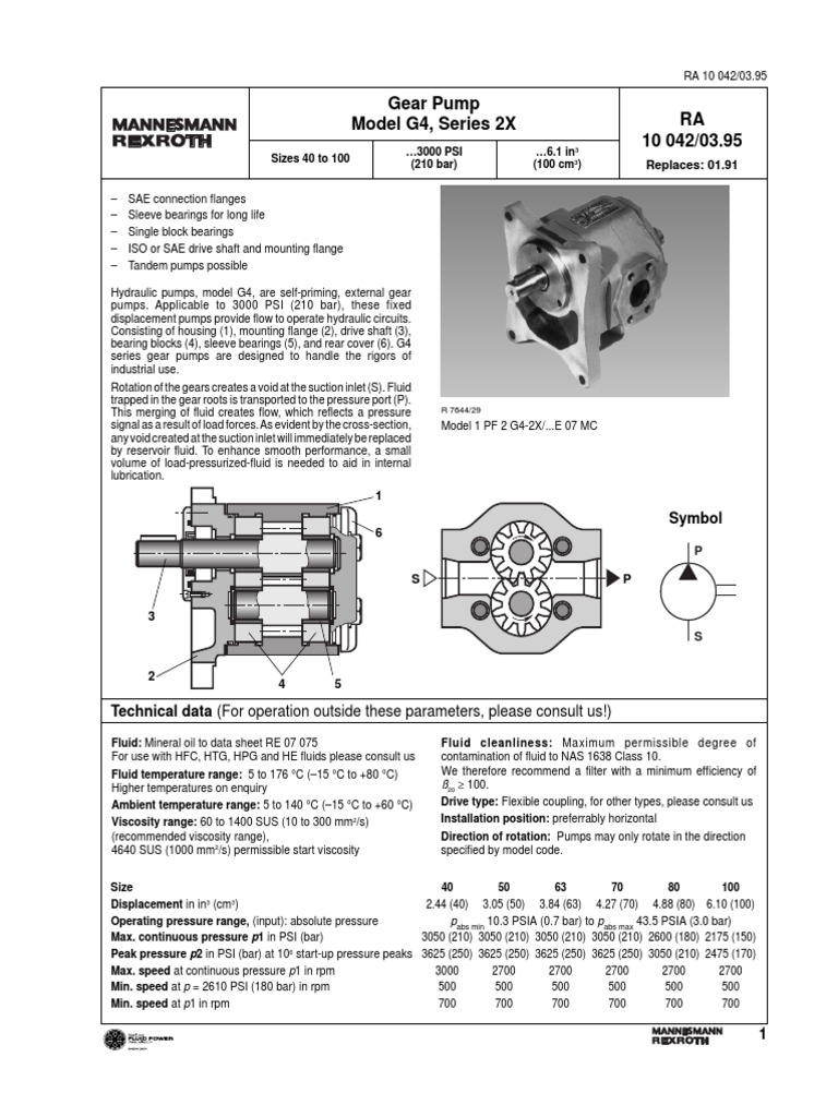 1PF2G42X Ra 10042 | Download Free PDF | Pump | Bearing (Mechanical)
