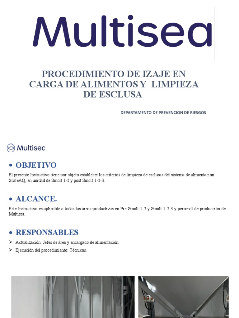 Limpieza de Esclusa | PDF