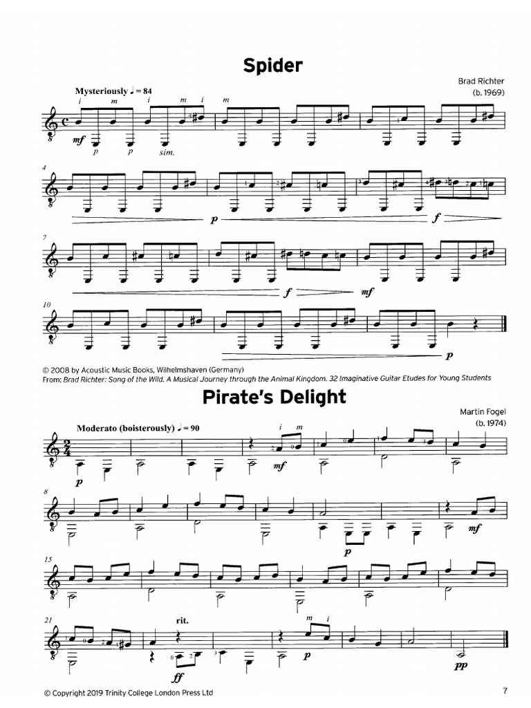 Brad Richter - Spider + (0) Martin Fogel - Pirates Delight | PDF