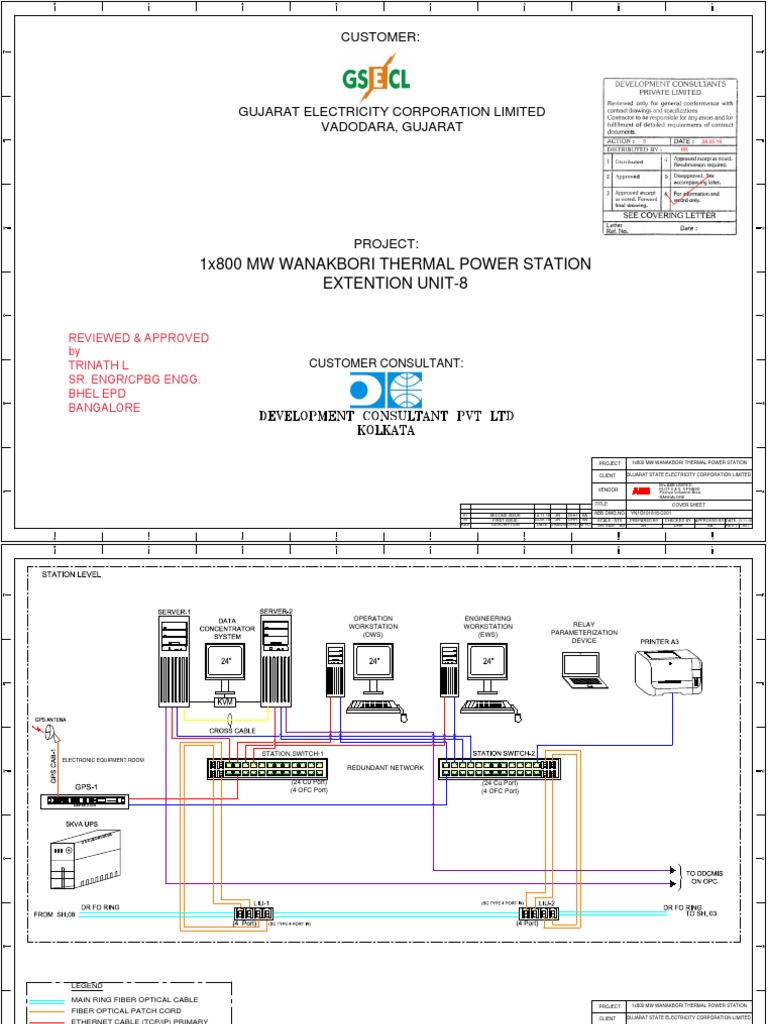 Wanakbori Thermal Power Station Layout | PDF | Technology & Engineering