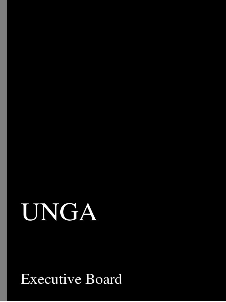 UNGA Background Guide | PDF
