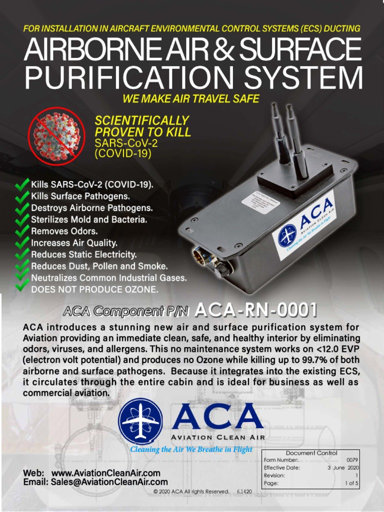Aca rn-0001 Brochure 6.14.20 | PDF | Technology & Engineering