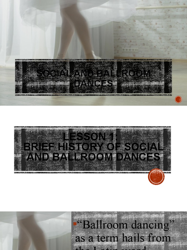 Ballroom Dance Pdf Dances Ballroom Dance