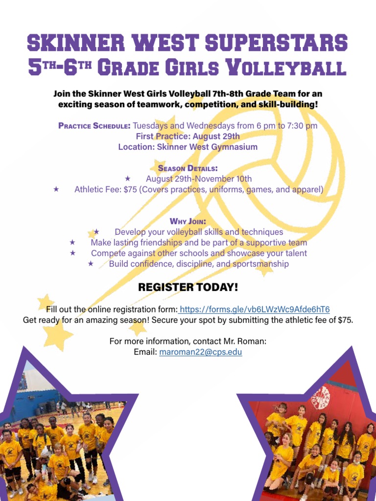 Skinner West Girls Volleyball Team | PDF