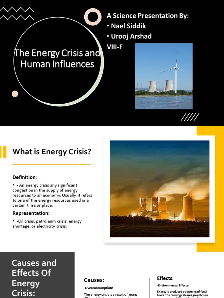 Understanding the Energy Crisis | PDF | Energy Crisis | Fossil Fuels