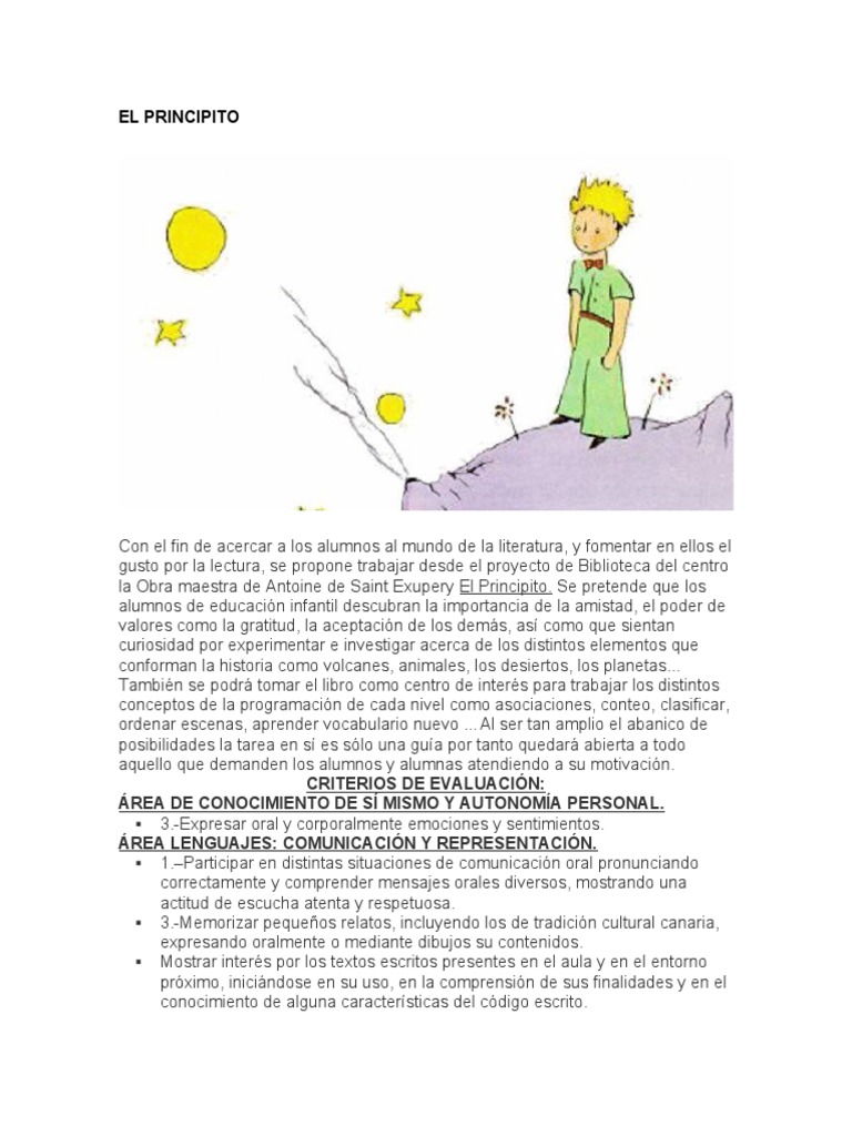 El Principito | PDF | El Principito