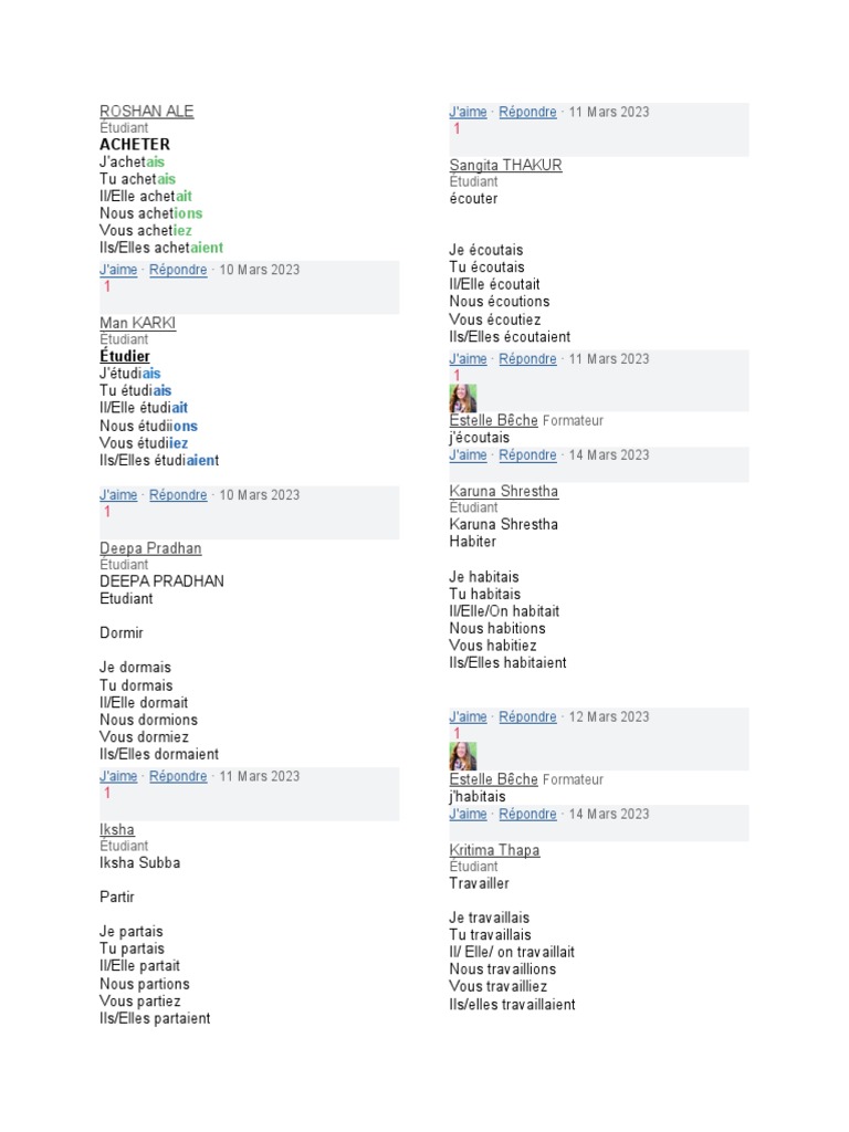 Conjugation of Verbs | PDF