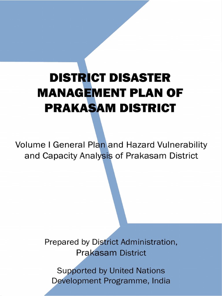 Prakasam-DDMP - Volume I Genral Plan and HVCA Report Final | Download ...
