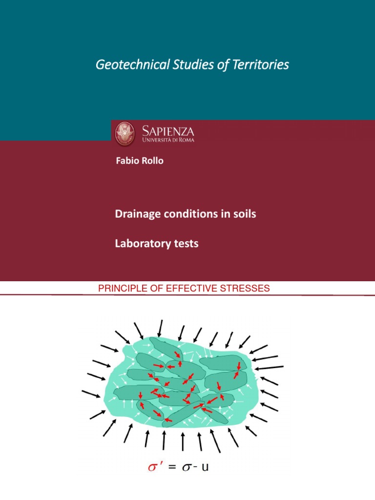 4 2 Drainage Laboratory Tests | PDF