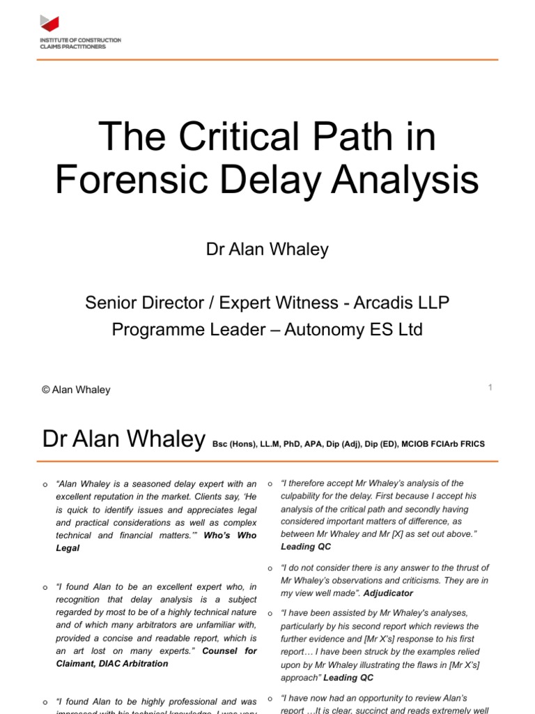 ICCP Critical Path Alan Whaley 22 04 07 | PDF | Business | Art