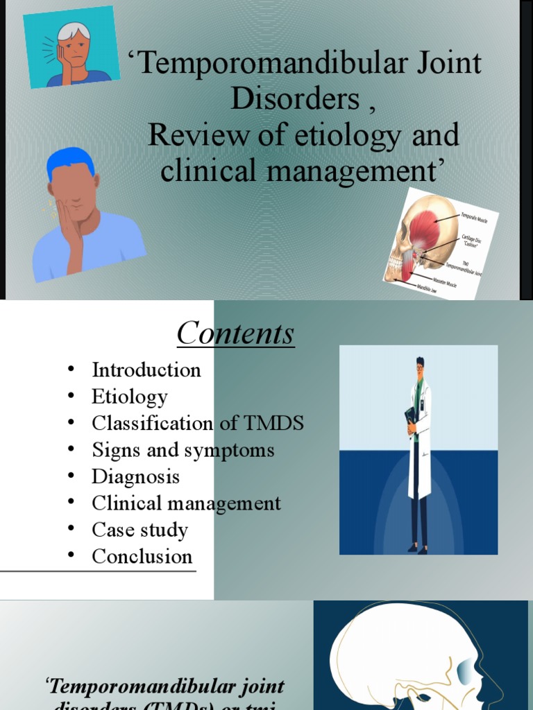 Temporomandibular Joint Disorders, 2 | PDF | Health Sciences | Medical ...