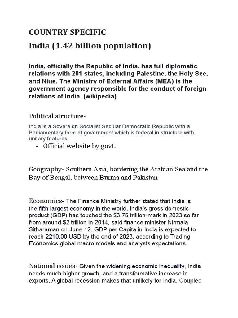 India Disec Mun | PDF