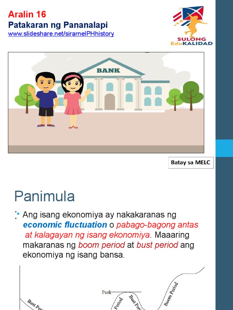 MELC - Aralin 16 Patakarang NG Pananalapi | PDF