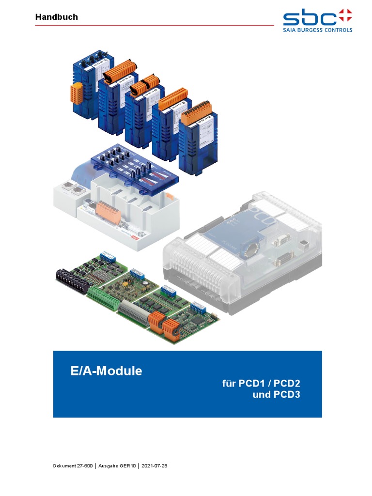 27-600 GER Handbuch EA-Module | PDF