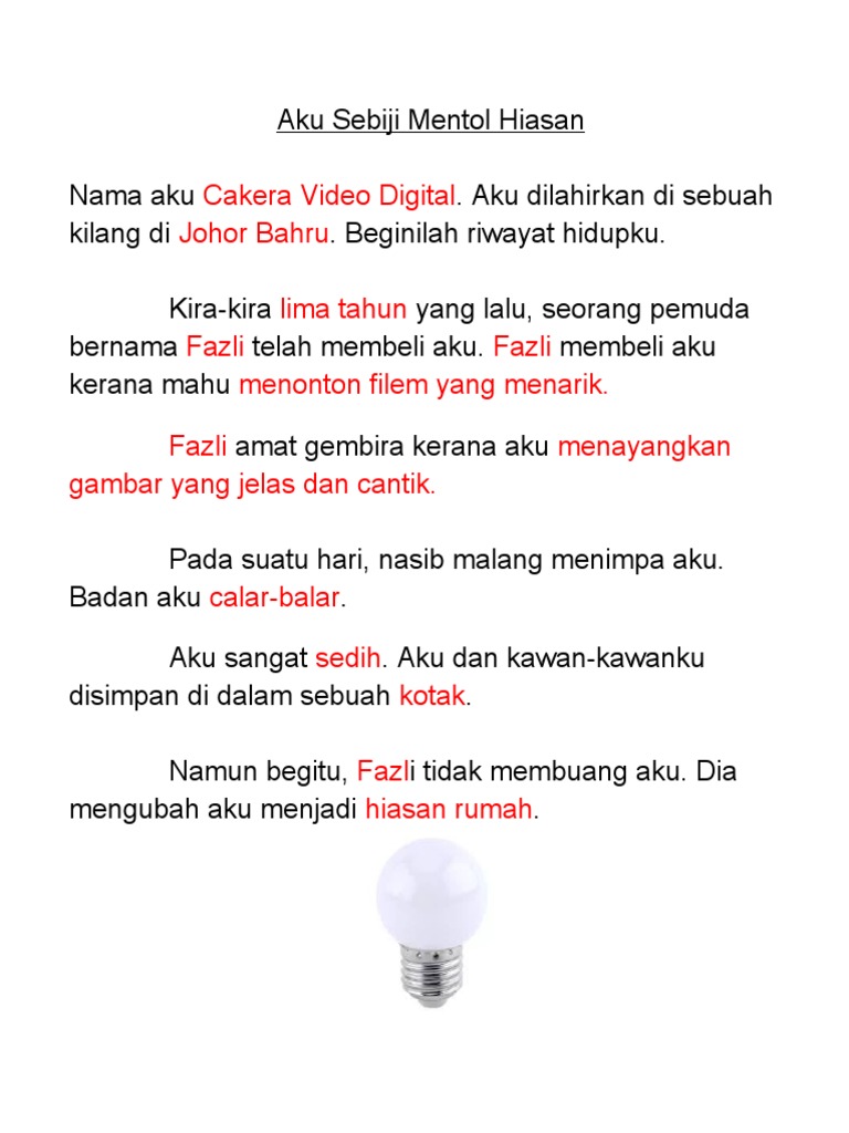 Aku Sebiji Mentol | PDF