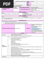 KSSM English Lesson Plan For Form 2 (Sample) | PDF | Lesson Plan ...