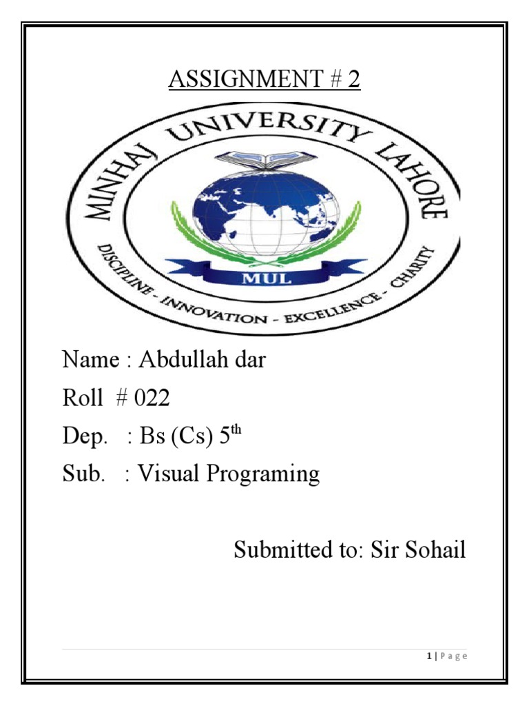 Assignment 2 Vp Pdf 