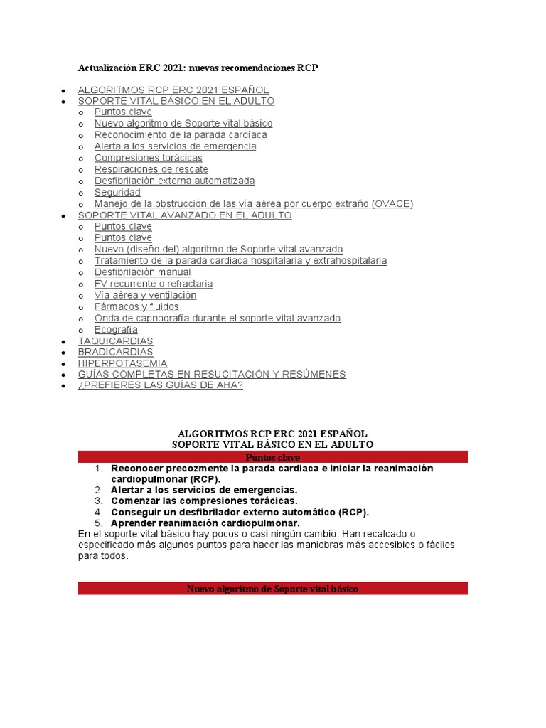Actualización ERC 2021 | PDF