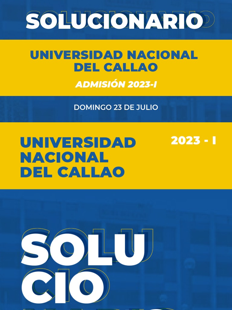 Solucionario 23 Julio | PDF