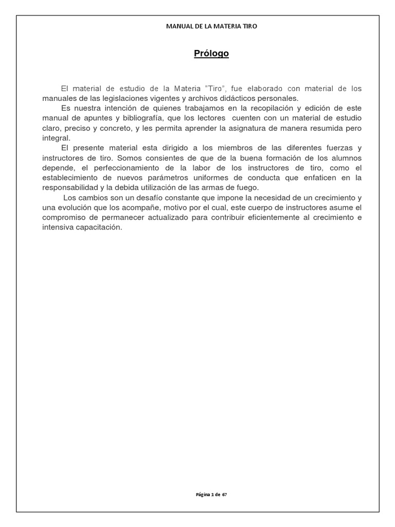 Manual de Tiro SPB | PDF | Revólver | Armas de fuego