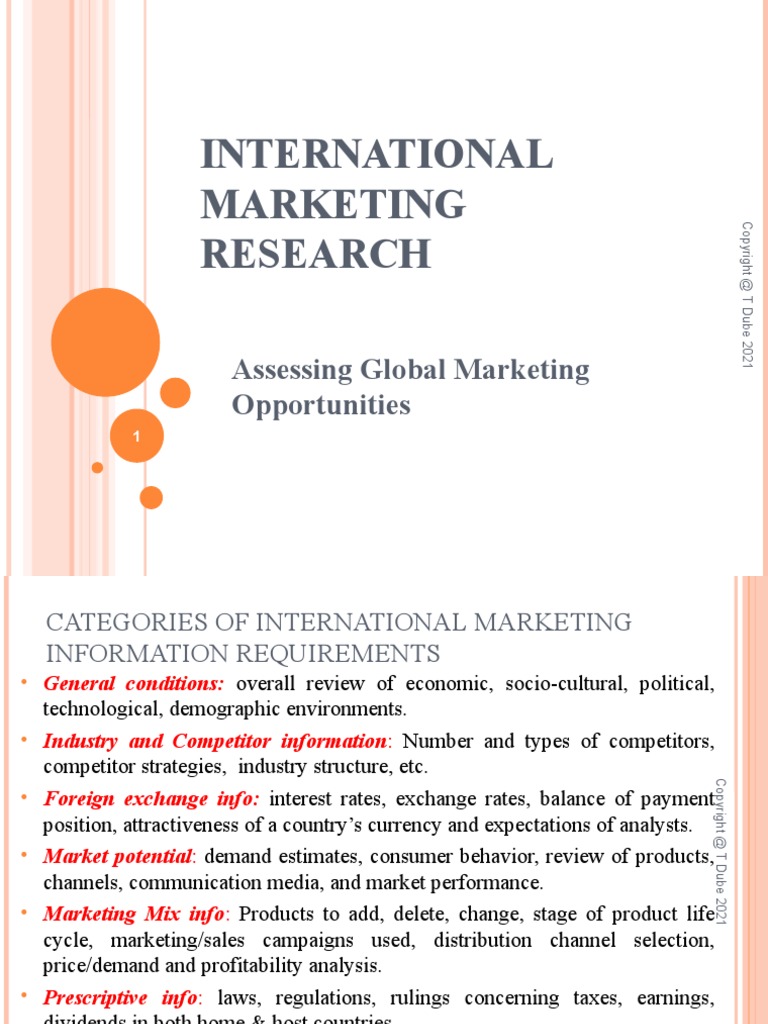 International Marketing Research | PDF | Marketing | Marketing Research