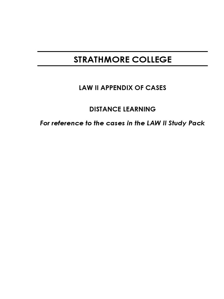 Company Law Case Summaries | PDF