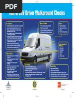 Driver Vehicle Safety Checklist | PDF | Vehicles | Truck