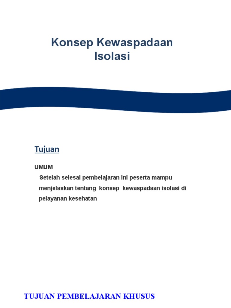 Kewaspadaan Isolasi Paket FKTP | PDF Kewaspadaan Isolasi Paket FKTP | PDF