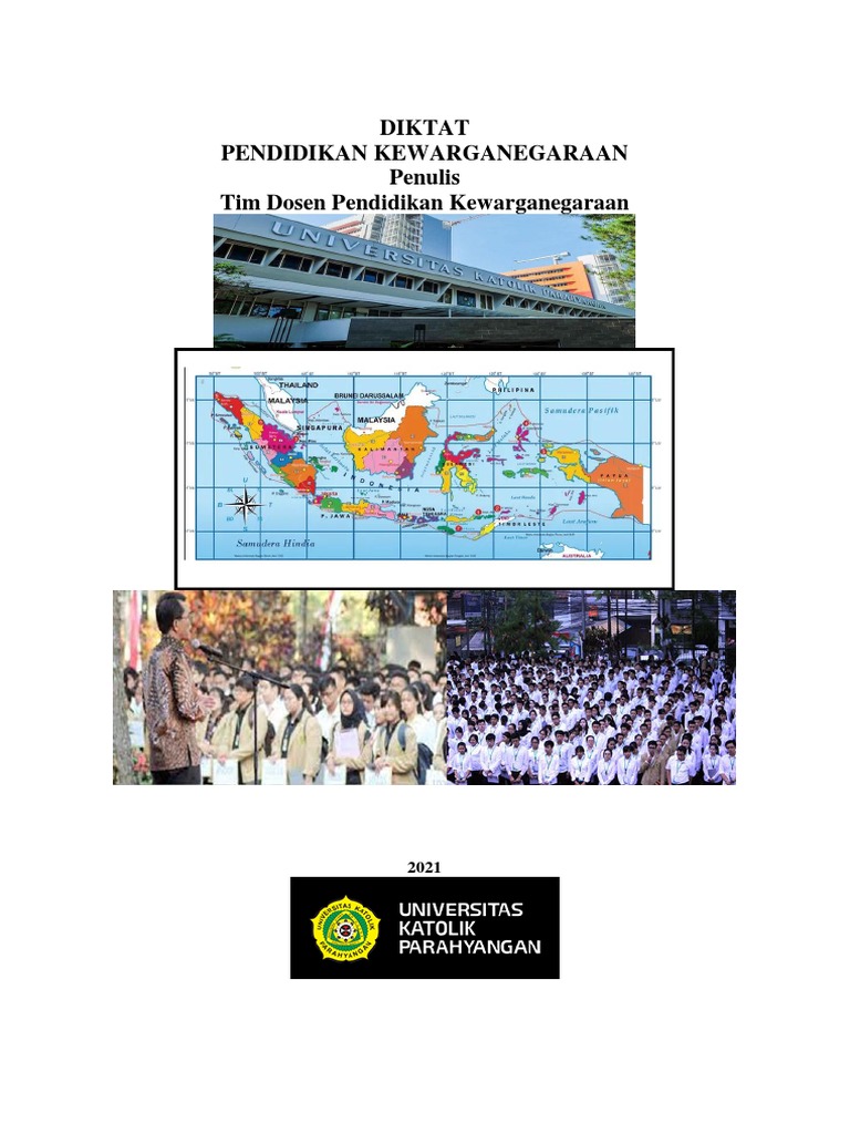 Diktat Pendidikan Kewarganegaraan UNPAR 2021 | PDF