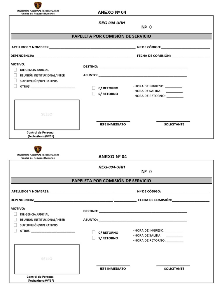 ANEXO N° 04 C.SERVICIO | PDF | Gobierno