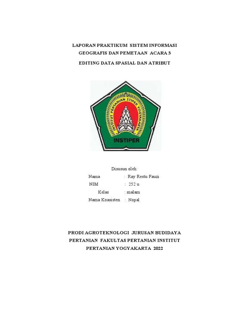 Fungsi Data Atribut dalam SIG | PDF