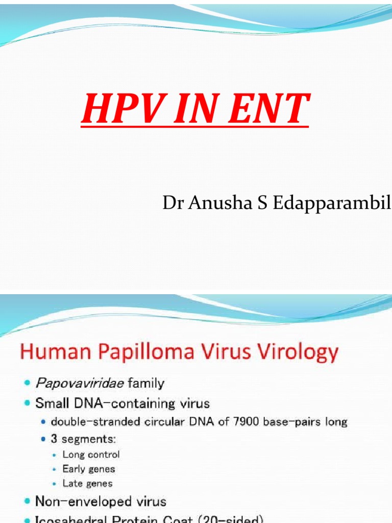 HPV in Ent | PDF