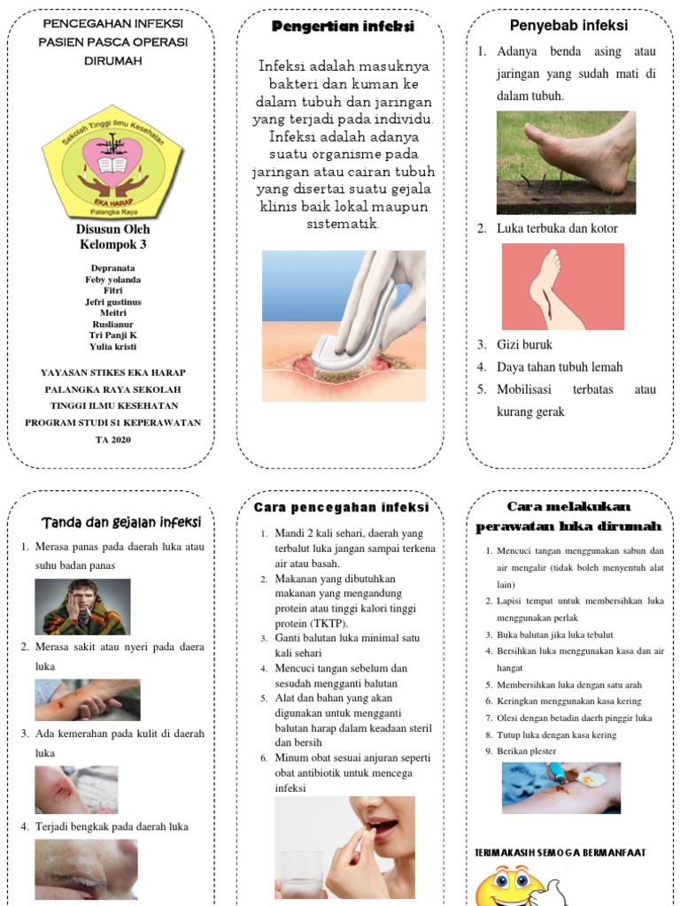 Leaflet Pencegahan Infeksi | PDF