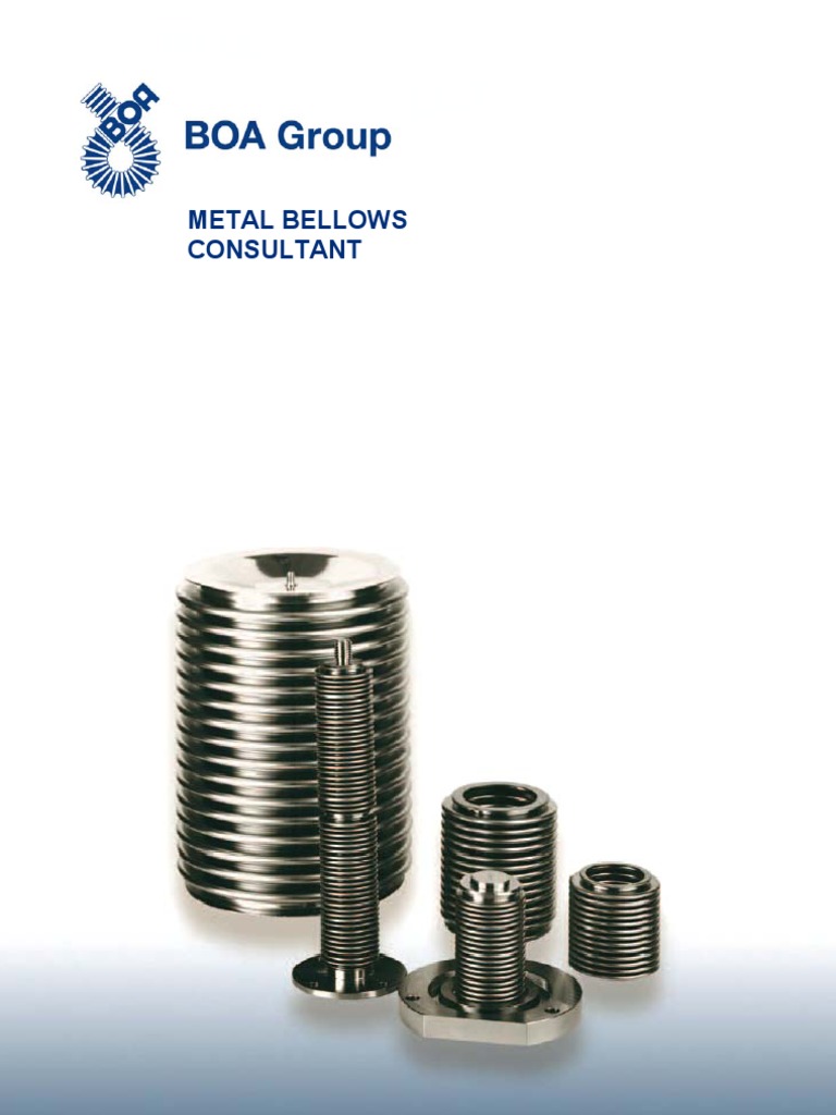 Guide to Metal Bellows Applications and Bellows Tables | PDF ...