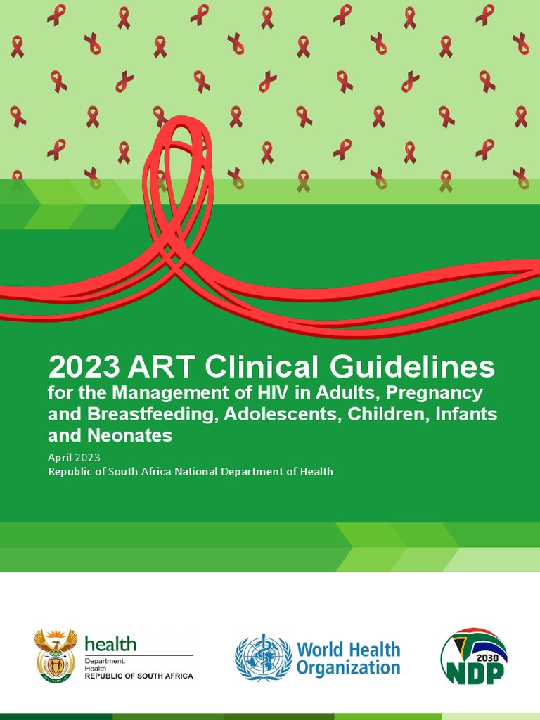 2023 ART Guidelines for HIV Management | PDF | Hiv/Aids | Therapy
