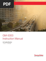 Teledyne T640 PM Monitor SOP Guide | PDF | Flow Measurement | Particulates