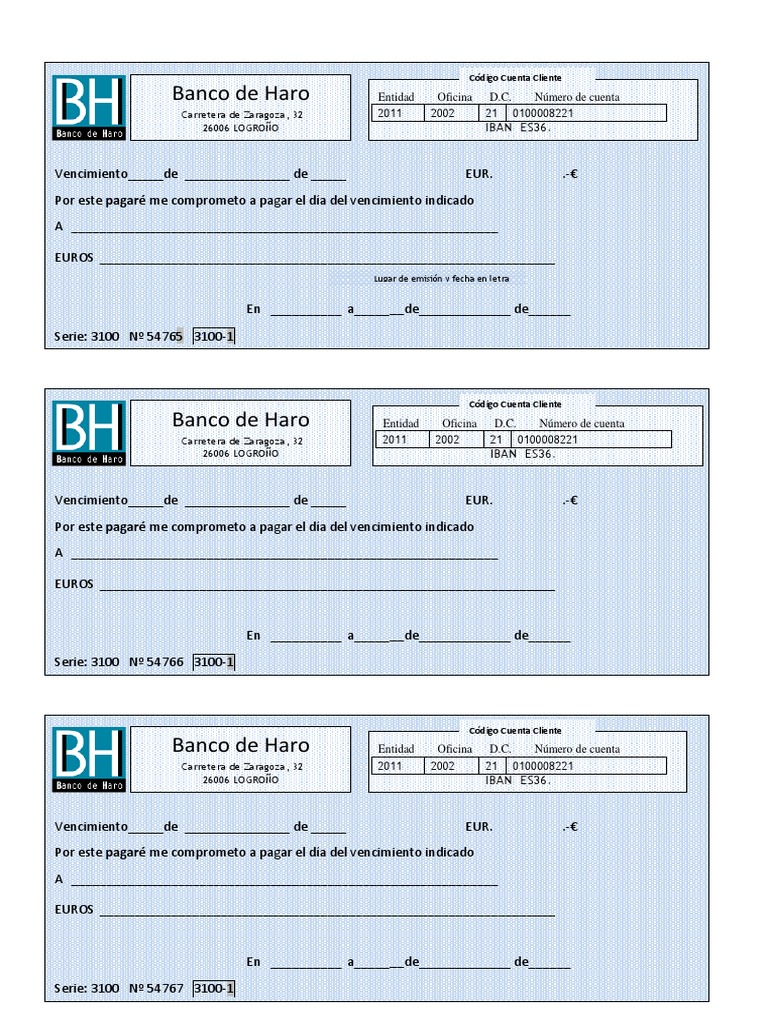 Cómo llenar un pagaré en PDF | PDF | Deuda | Responsabilidad ...