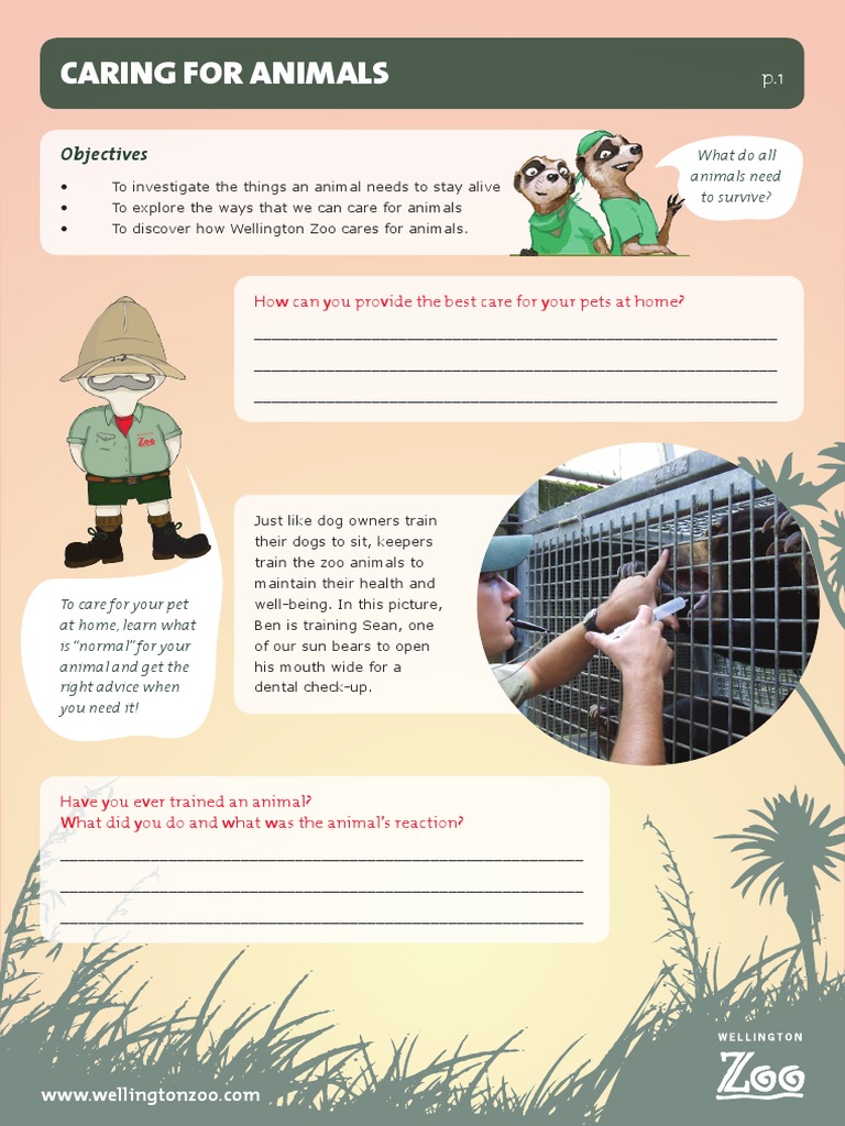 Caring for Animals: Essential Guide | PDF