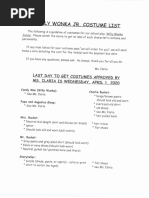 Matilda JR Script | PDF