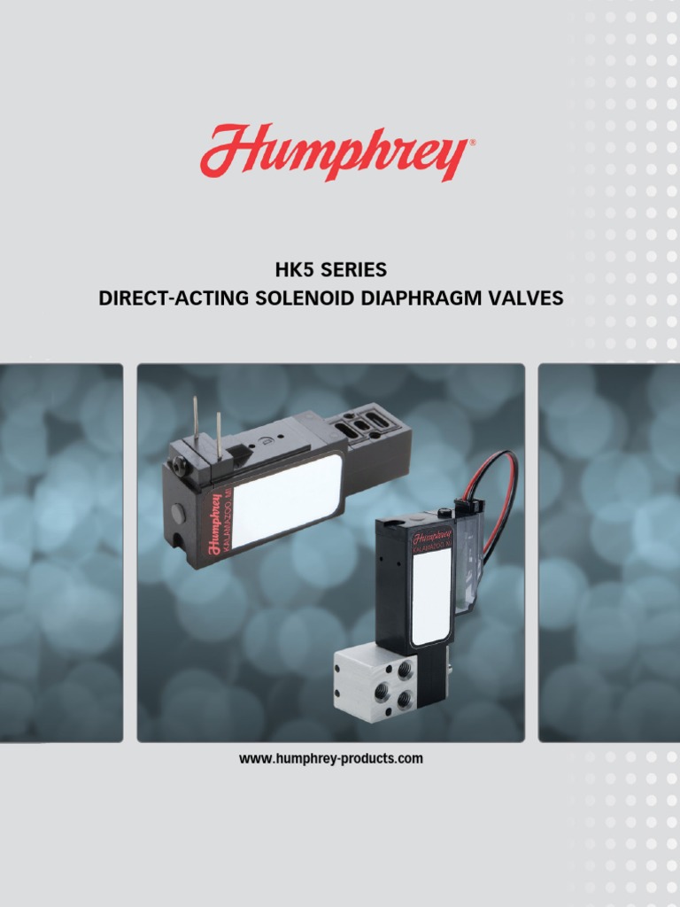 5-HK5 Miniature Solenoid Valves | PDF | Valve | Electrical Connector