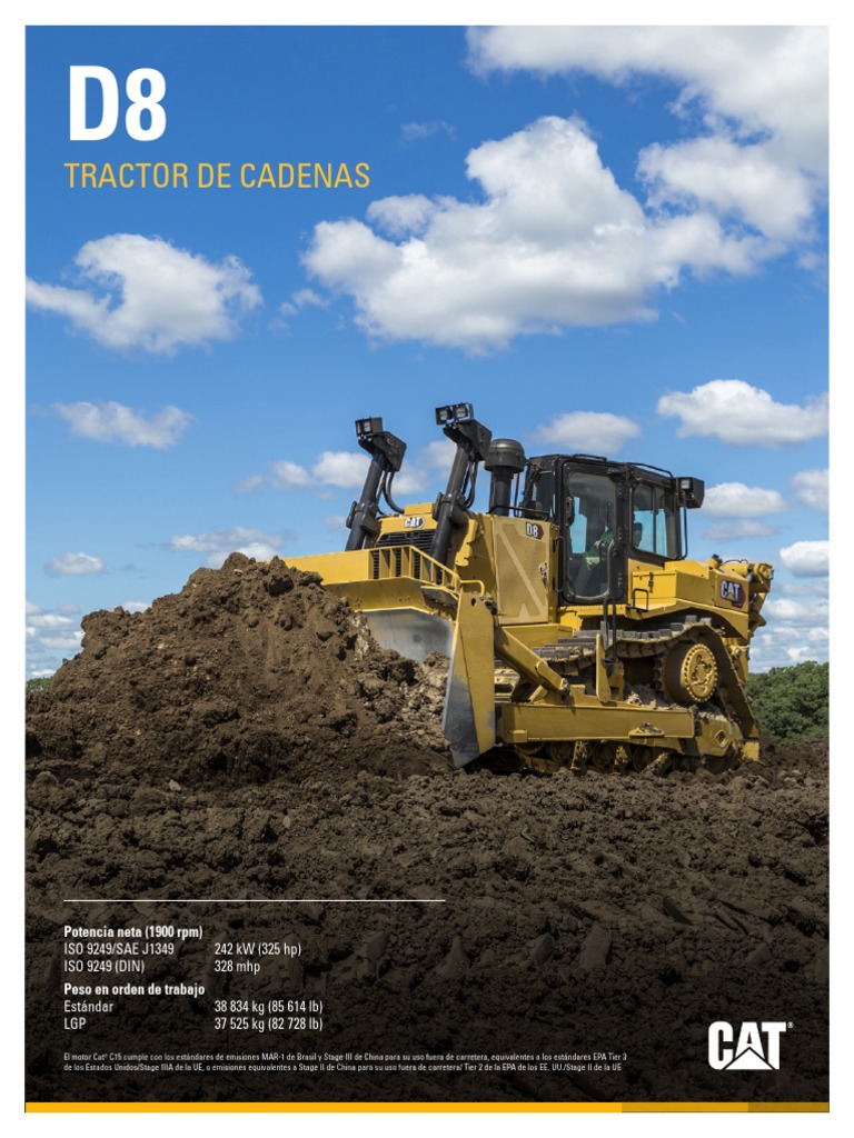 Caterpillar d8t | PDF