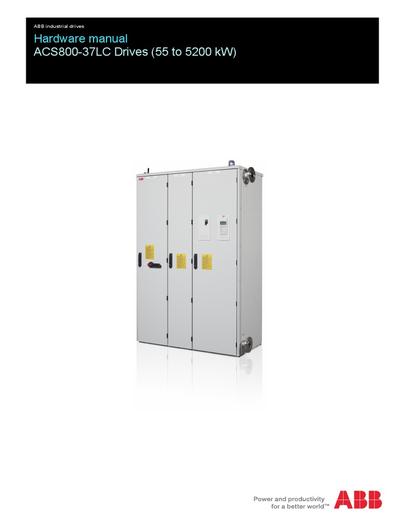 Abb Acs800 37lc VFD Hardware Manual | PDF