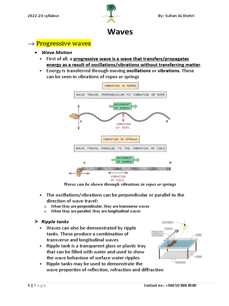 Waves | PDF | Waves | Electromagnetic Spectrum