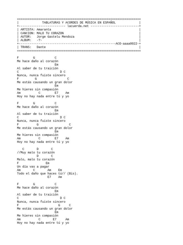 acordes.lacuerda.net_TXT_amaranta_malo_tu_corazon-2 | PDF