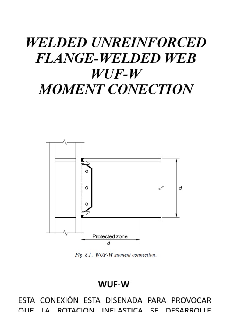 Conexión WUF-W en Estructuras Metálicas | PDF | Ingeniería mecánica ...