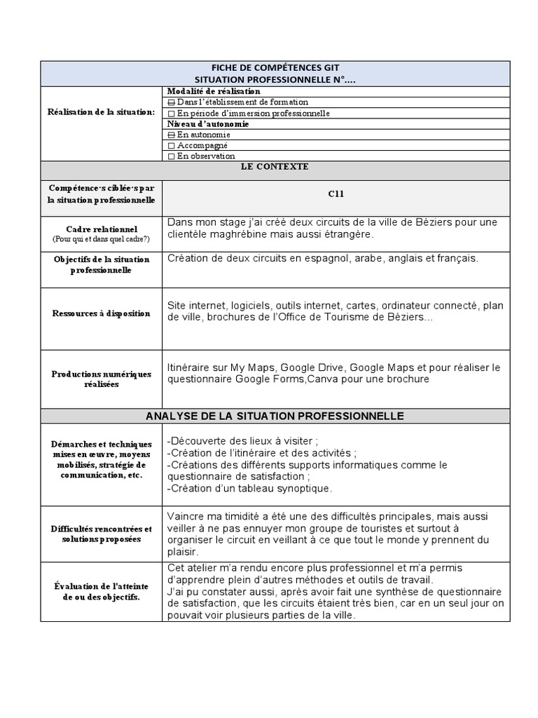 Fiche C11 | PDF | Informatique